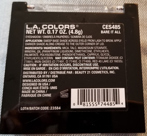 L.A Colors | Makeup | La Colors 4 Colorblock Eyeshadow | Poshmark